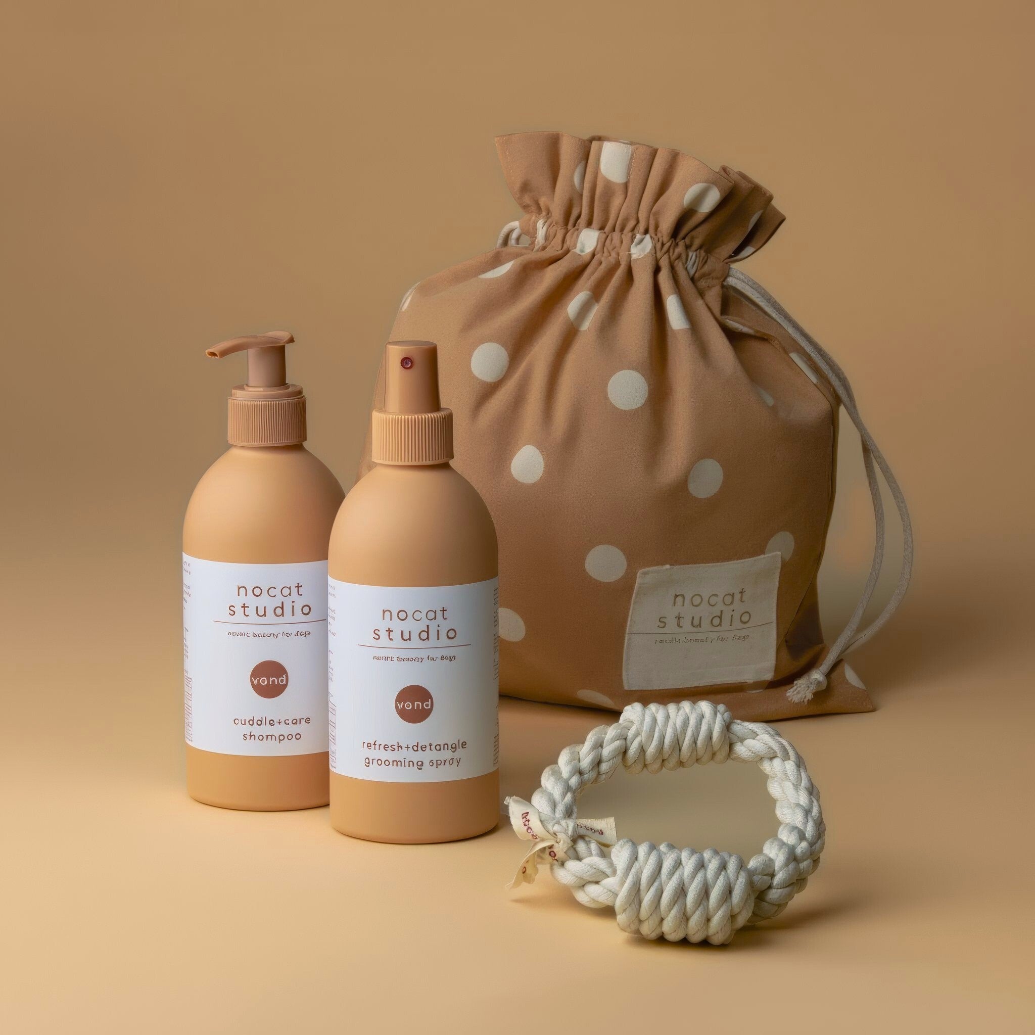 nocat studio Shampoo ja hoitosuihke lahjapakkaus 375ml - VAND - Muotitassu